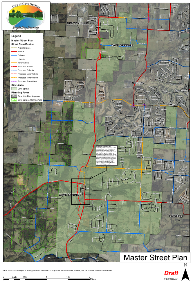 Plan Elements and Exhibits - Cave Springs Vision Plan